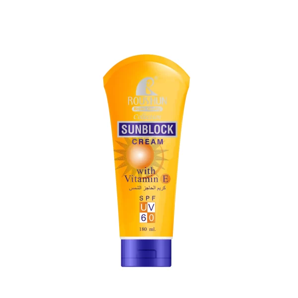 ROUSHUN SPF 60 Sunscreen Cream (180ml) - Real Cosmetics