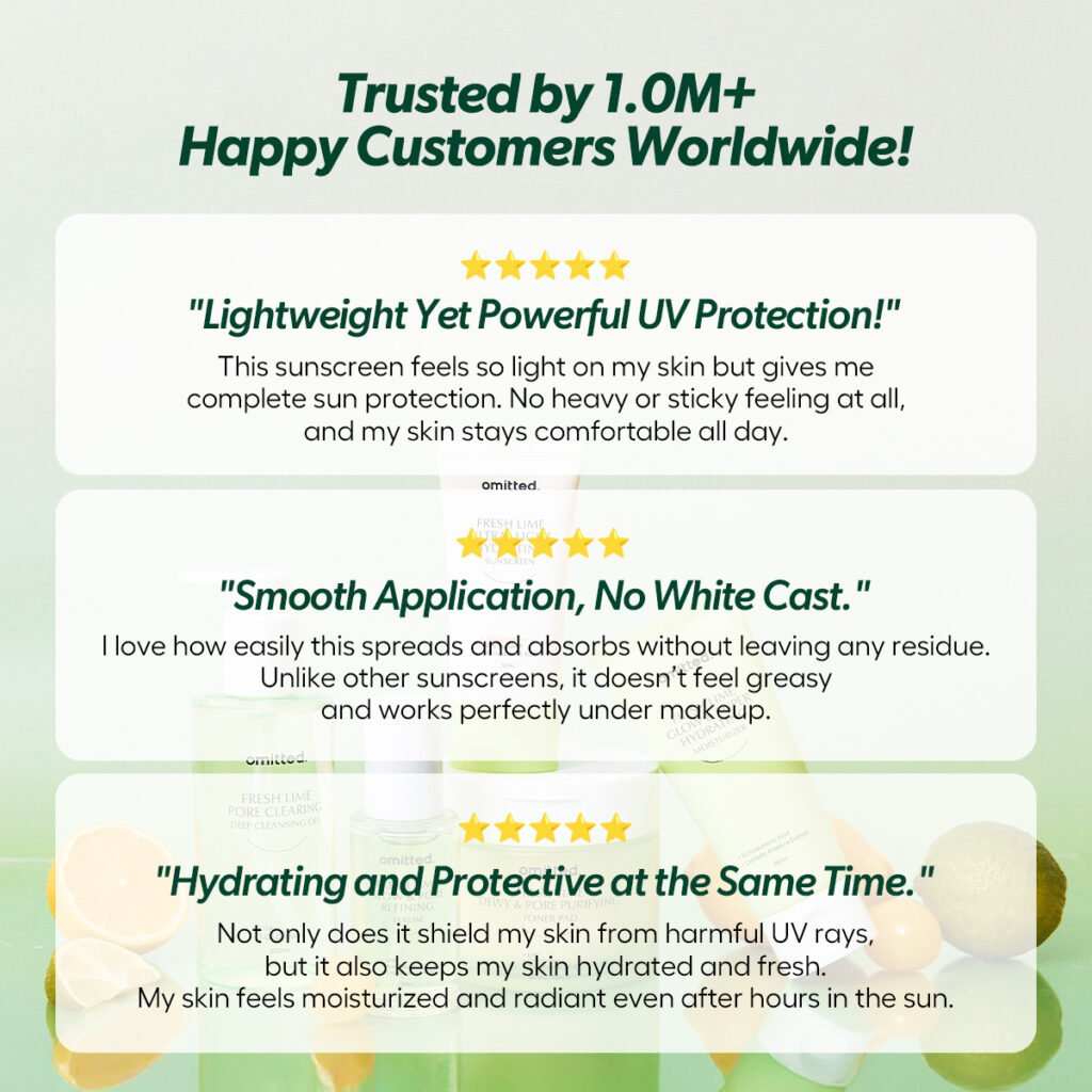 Omitted Fresh Lime Ultra-Light Hydrating Sunscreen